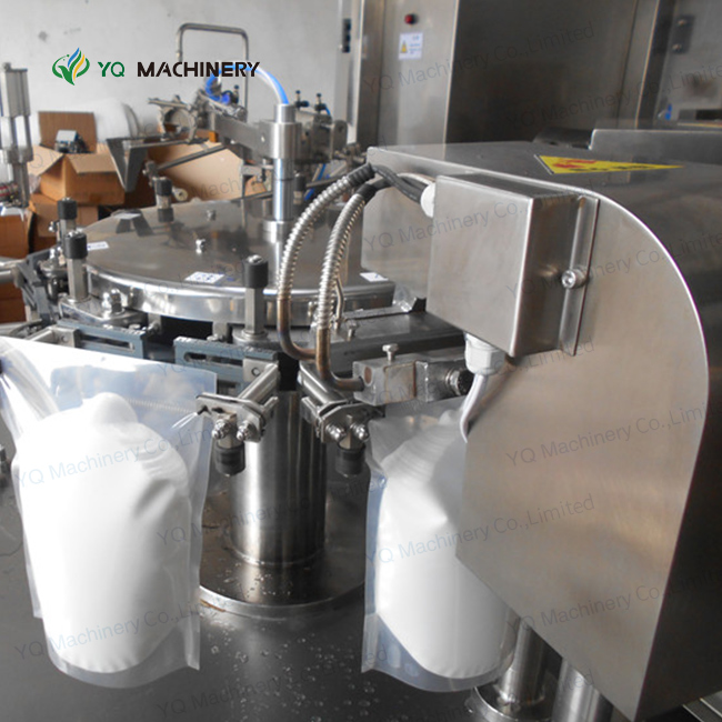 Rotary Liquid Paste Premade Made Pouch Packaging Machine - Buy rotary ...