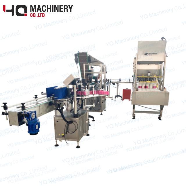 Canister Filling Sealing Cap Pressing And Labeling Machine - Buy ...